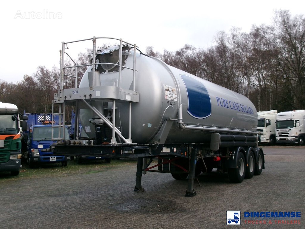 Feldbinder Powder tank alu 38 m3 (tipping) kiper