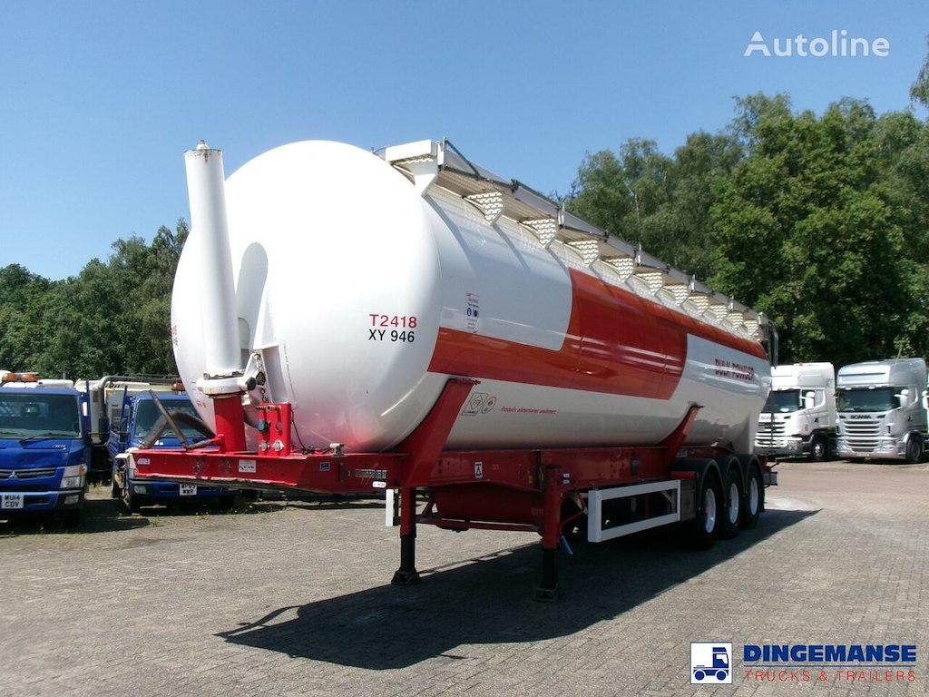 Feldbinder Powder tank alu 60 m3 (tipping) kiper