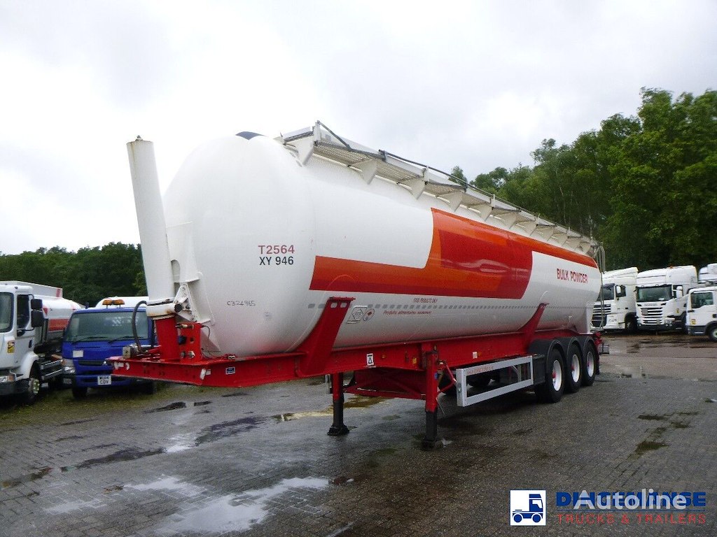 Feldbinder Powder tank alu 60 m3 (tipping) kiper