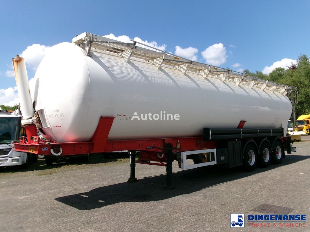 Feldbinder Powder tank alu (tipping) 63 m3 kiper