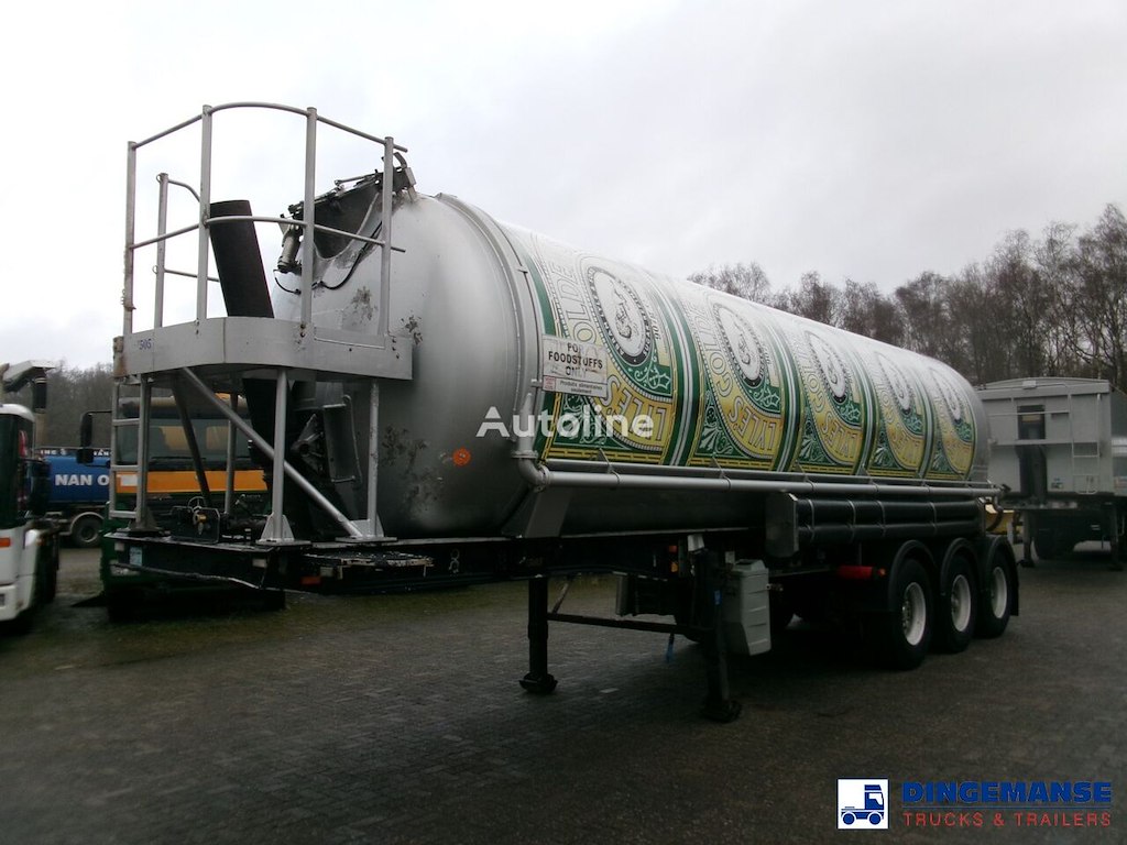 Feldbinder Powder tank alu 38 m3 (tipping) kiper