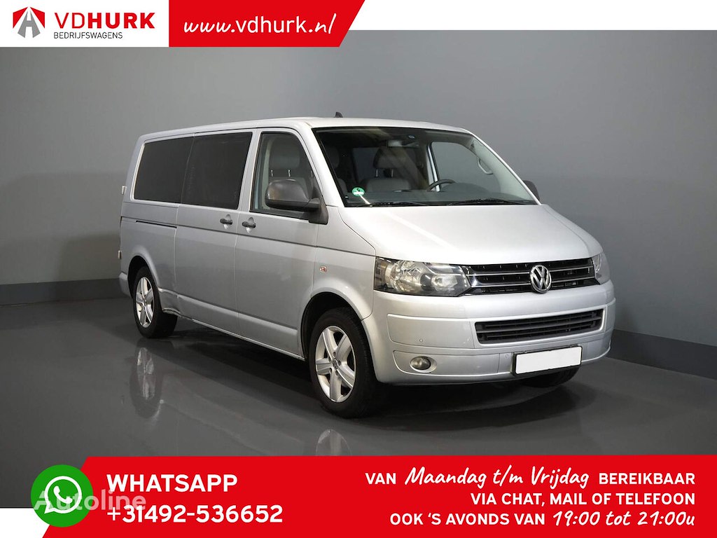 Volkswagen Transporter 2.0 TDI L2 DC Dubbel Cabine 6 Pers./ Airco/ Cruise/ minibus furgon