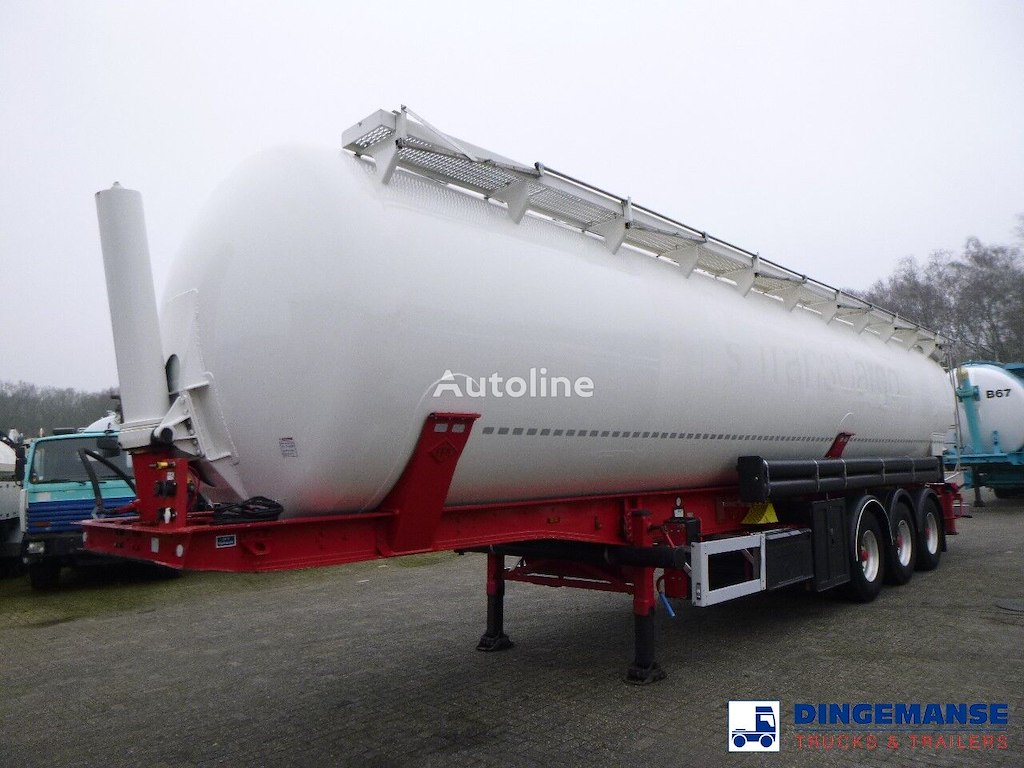 Feldbinder Powder tank alu 63 m3 (tipping) kiper