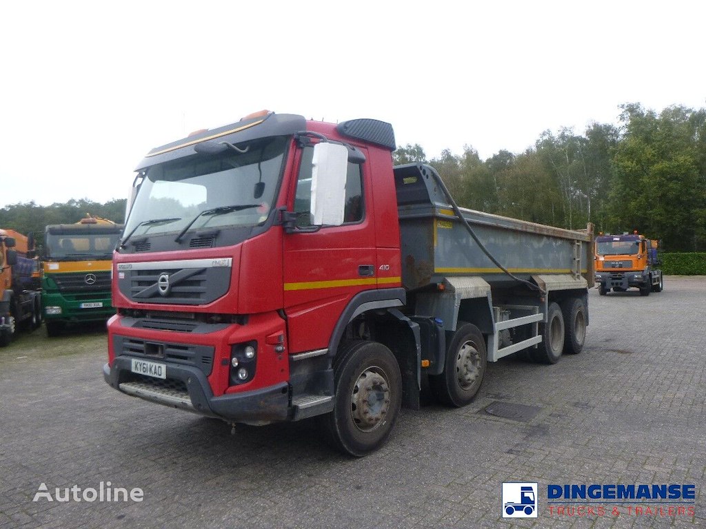 Volvo FM 410 8x4 RHD steel tipper 16.6 m3 kiper