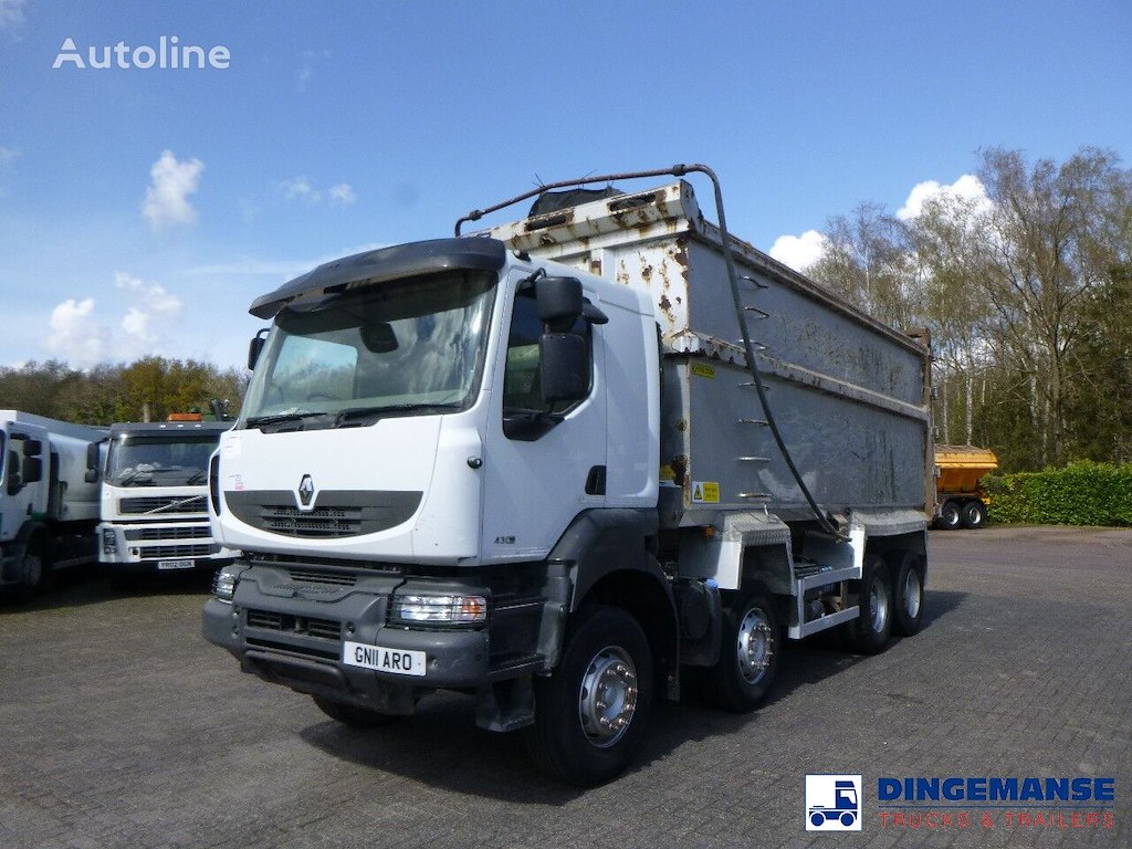 Renault Kerax 430 DXI 8x4 RHD tipper steel 31 m3 kiper