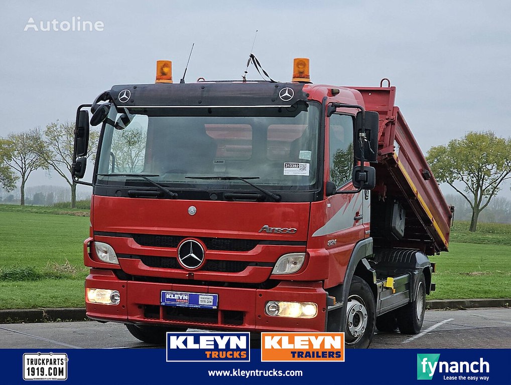 Mercedes-Benz ATEGO 824 meiller 3s manual ac kiper