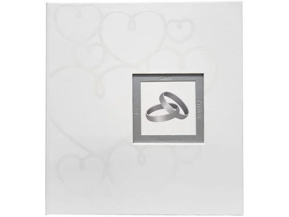 Viter Album 13x18/200 wedding hearts w
