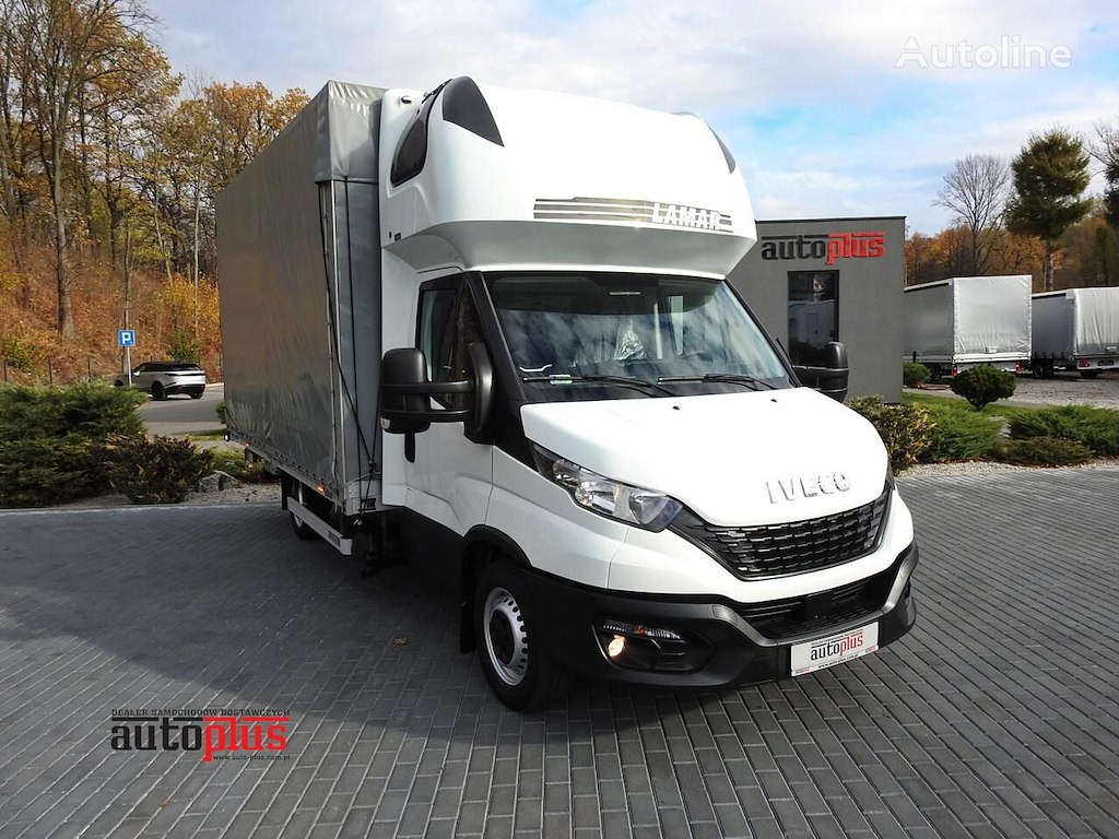 IVECO DAILY 35S18 PLANDEKA WINDA 10 PALET WEBASTO TEMPOMAT KLIMATYZACJ kamion s ceradom < 3.5t