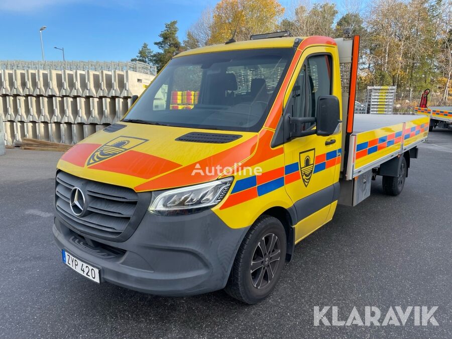 Prodaje se Mercedes-Benz Sprinter kamion s ravnom platformom < 3.5t na aukciji