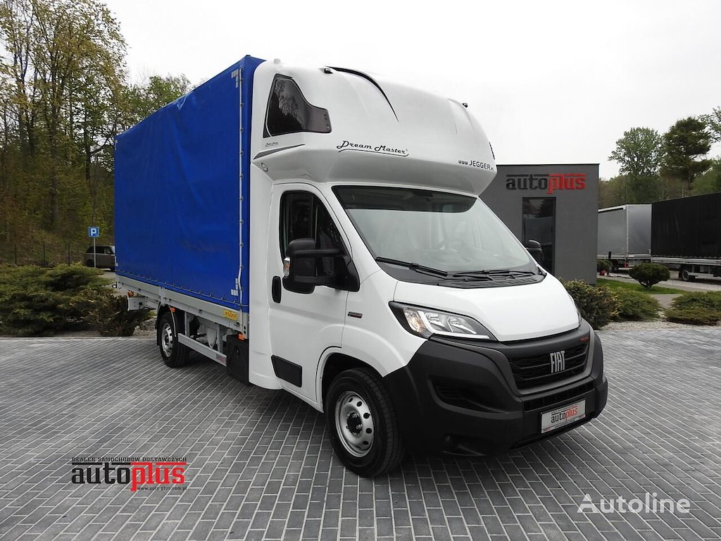 FIAT DUCATO PLANDEKA 10 PALET WEBASTO TEMPOMAT KLIMATYZACJA 180KM [ kamion s ceradom < 3.5t