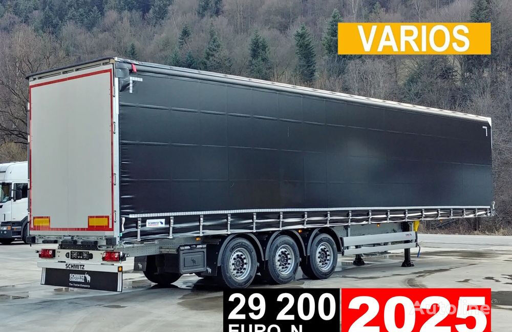 Nova Schmitz Cargobull Universal S CS 24/L 13.62 EB VARIOS poluprikolica sa kliznom ceradom