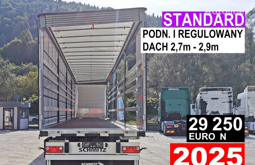 Nova Schmitz Cargobull STANDARD + DACH VARIOS SIMPLE poluprikolica sa kliznom ceradom