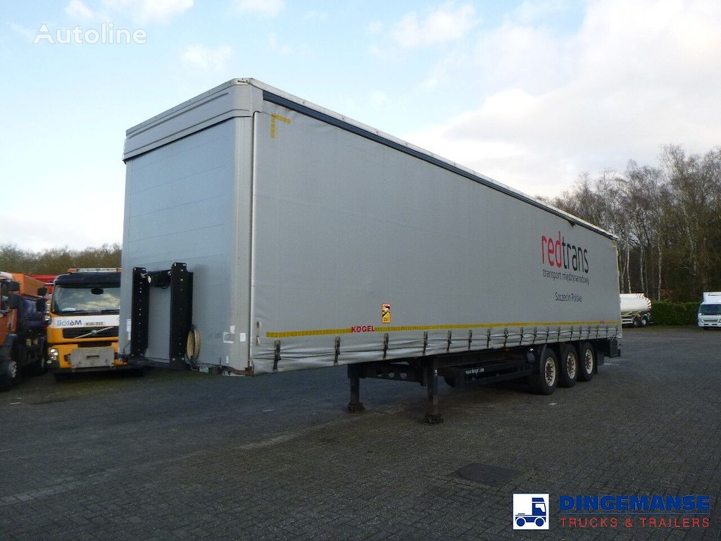 Kögel Curtain side trailer S24-1 poluprikolica sa kliznom ceradom