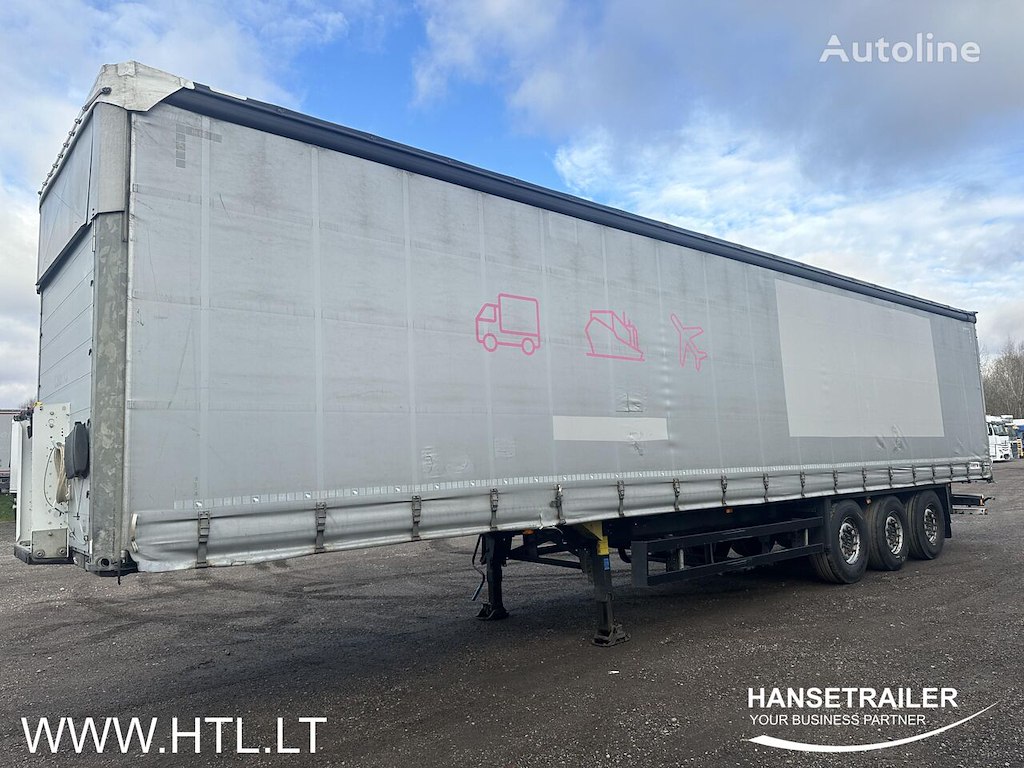 Schmitz Cargobull SCS 24 Hydraulic roof poluprikolica sa kliznom ceradom