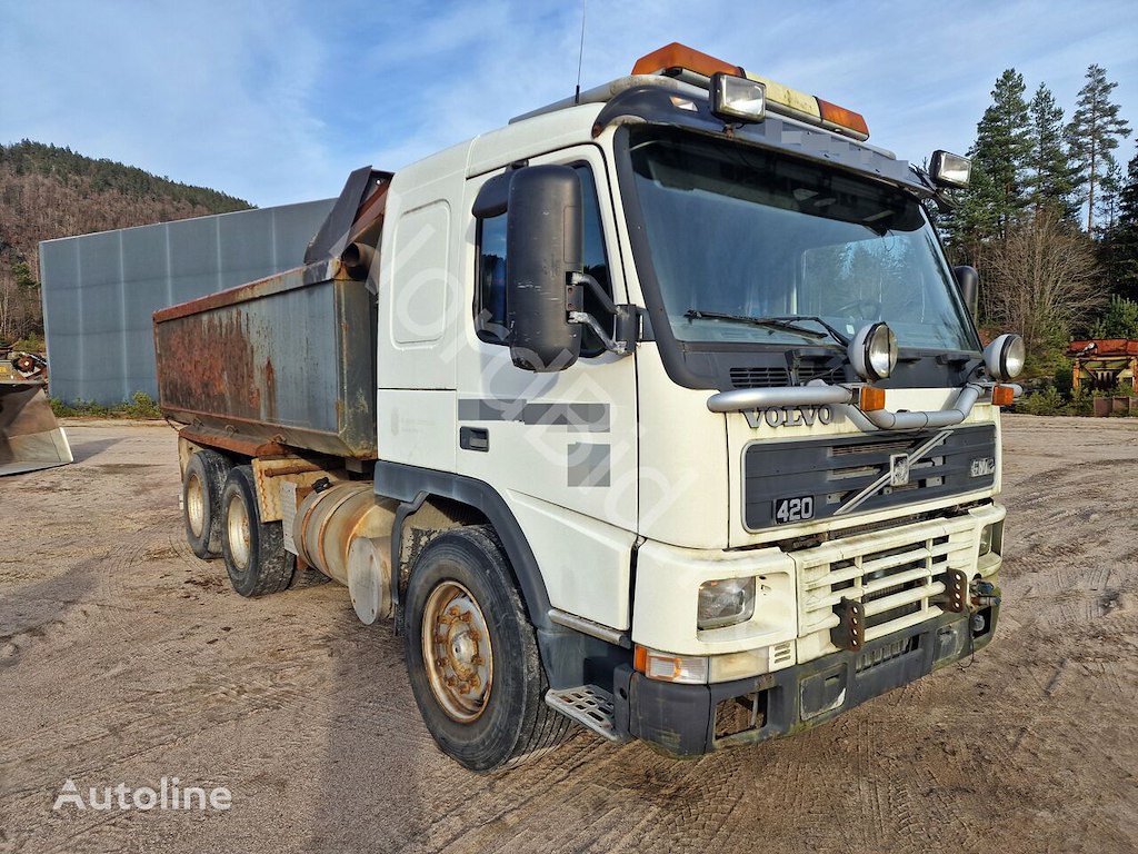 Volvo FM12 420 *6x2 *FULL STEEL *FRONT HYDRAULICS *VIDEO kiper