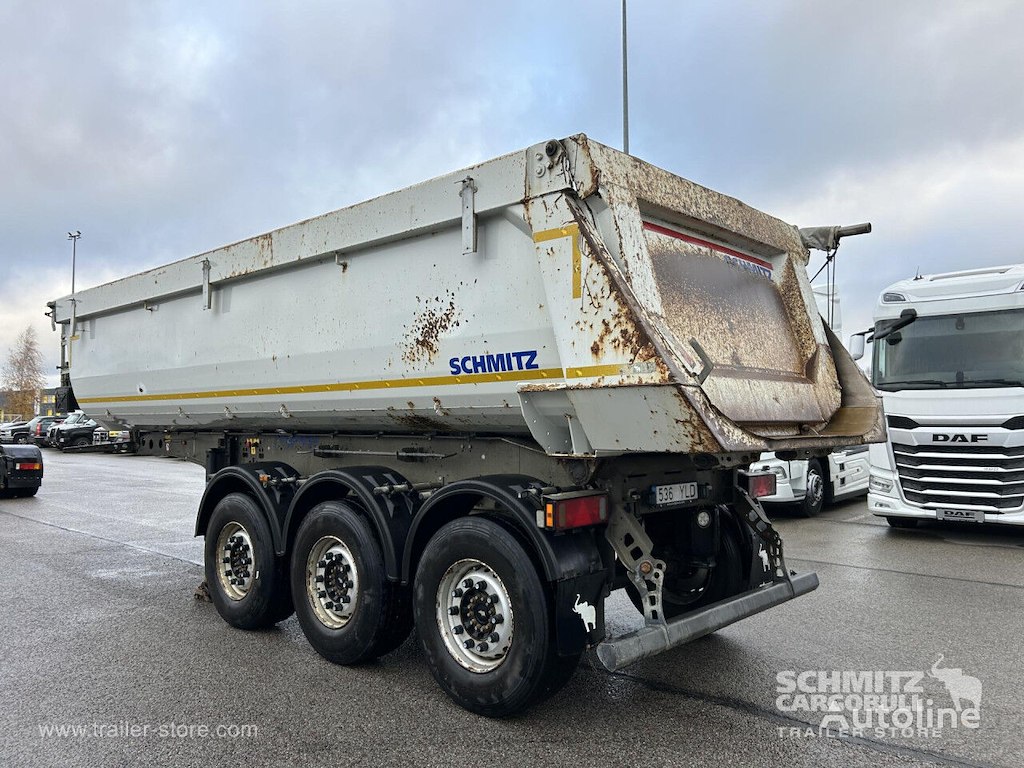 Schmitz Tipper Steel half pipe body poluprikolica kipera