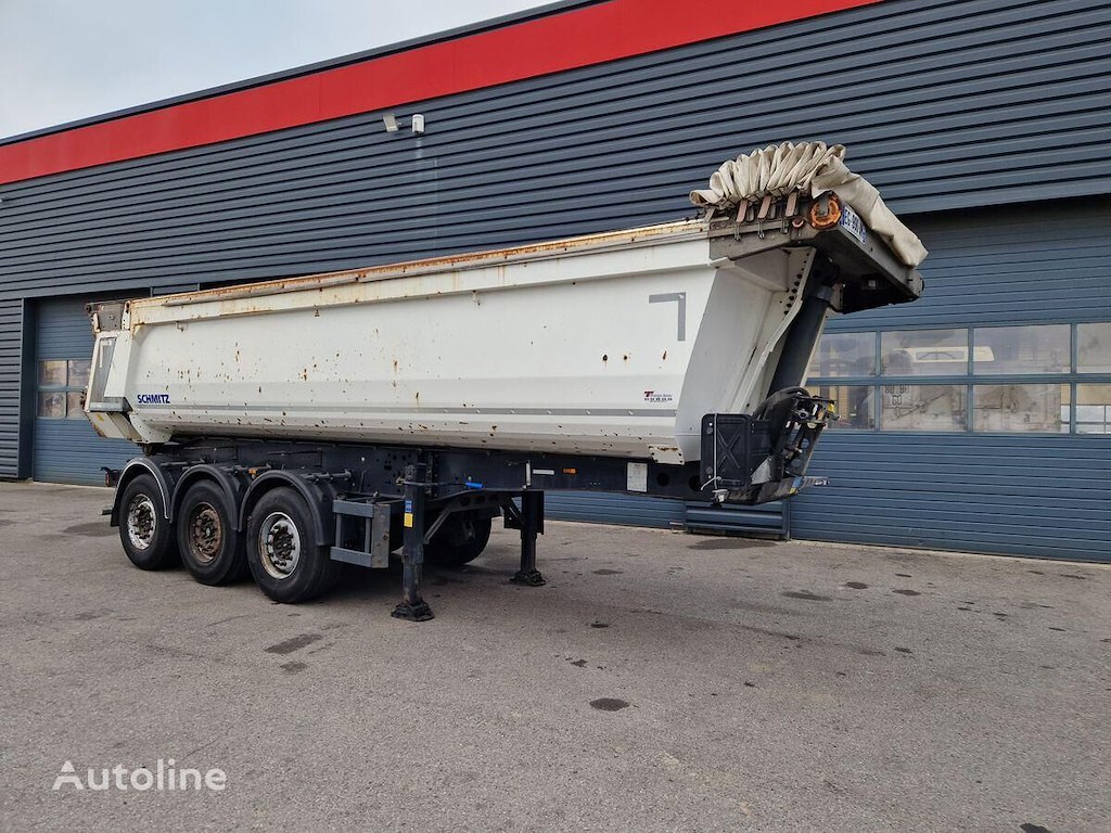 Schmitz Cargobull BENNE ACIER PORTE HYDRAULIQUE poluprikolica kipera