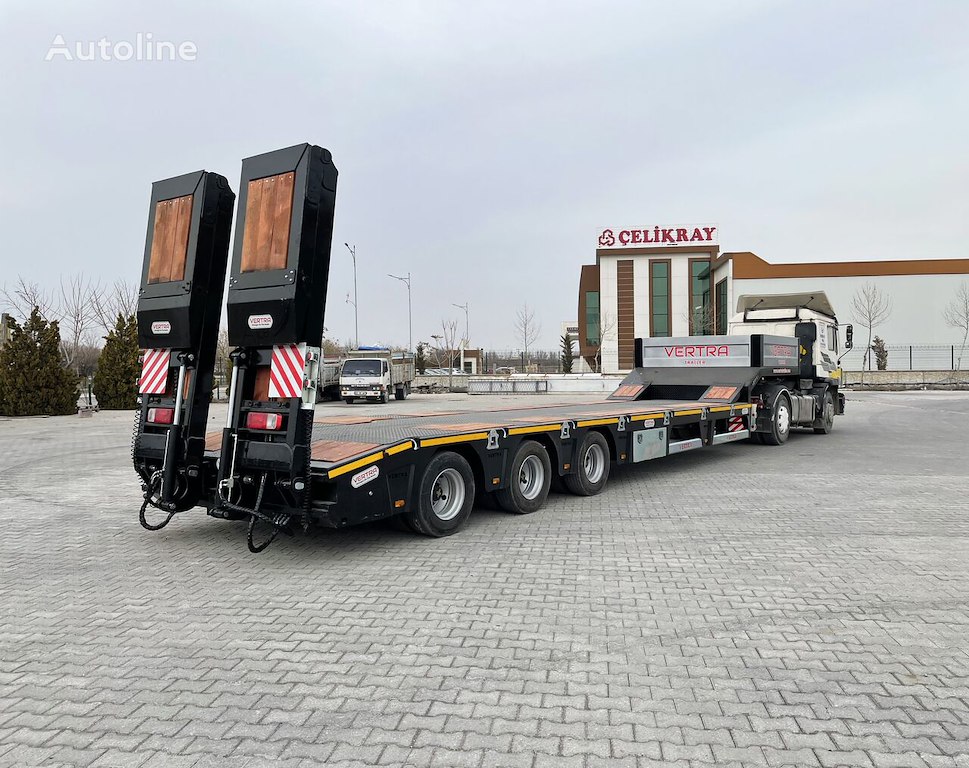 Nova Vertra Lowbed Trailer - Hydraulic Ramp - Hydraulic Winch- 2024 poluprikolica sa niskom platformom