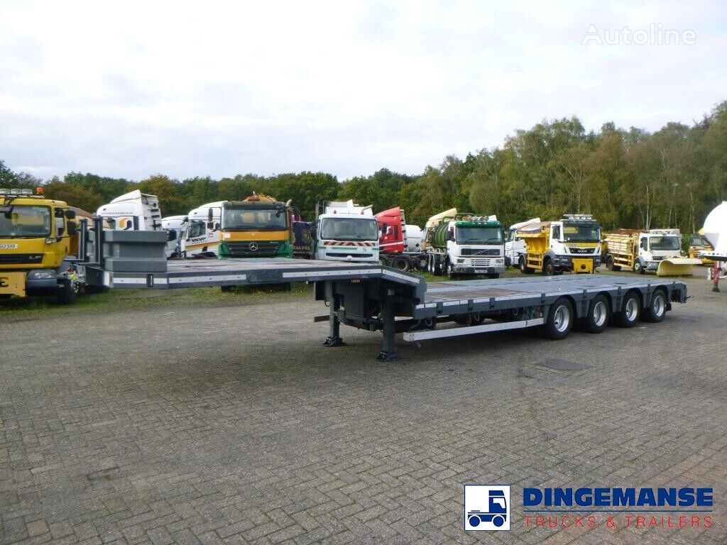 Nooteboom 4-axle semi-lowbed trailer 58 t ext. poluprikolica sa niskom platformom