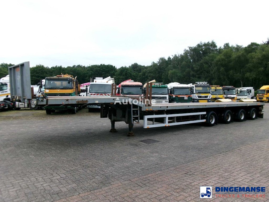 Nooteboom 4-axle semi-lowbed trailer OVB-65-04V ext. 43 m poluprikolica sa niskom platformom