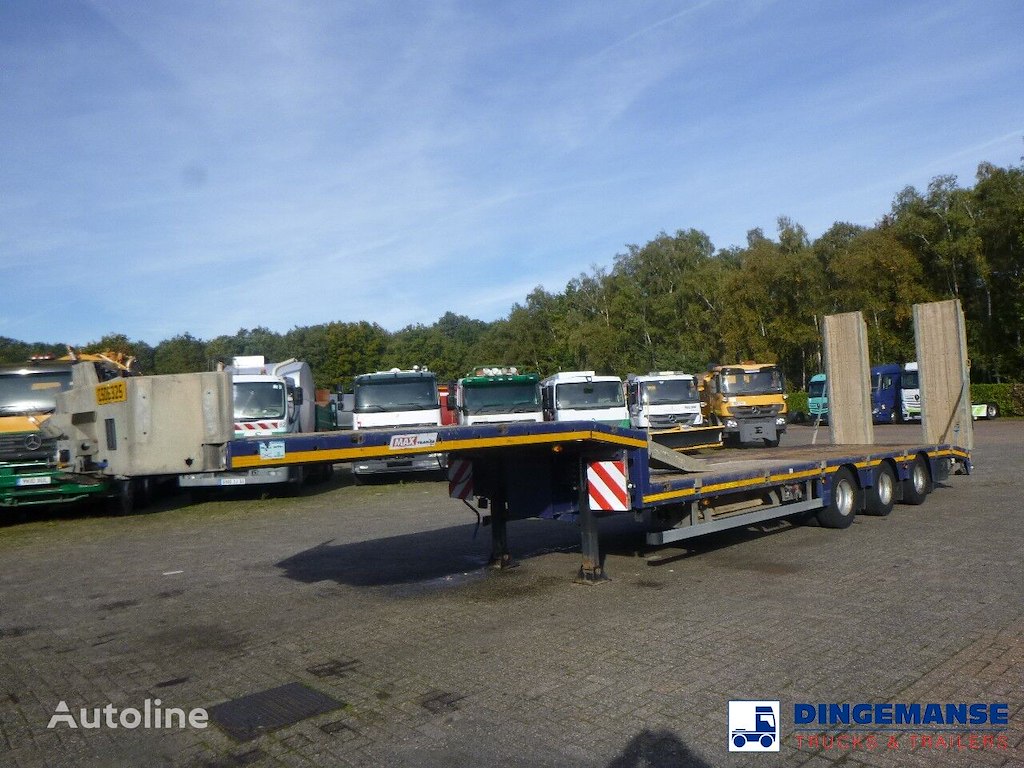 Faymonville 3-axle semi-lowbed trailer 50T + ramps poluprikolica sa niskom platformom