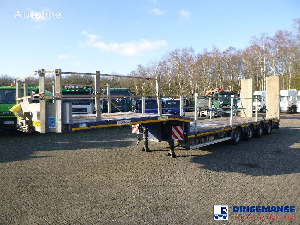 Faymonville 4-axle semi-lowbed trailer 60 t + ramps poluprikolica sa niskom platformom