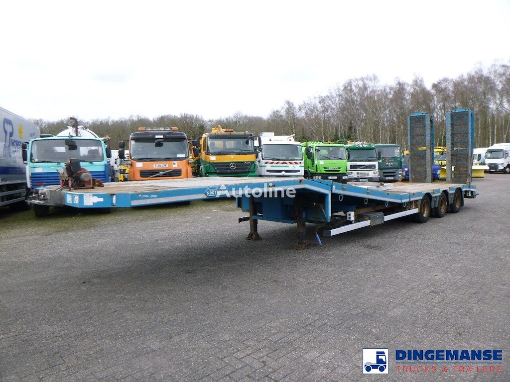 Nooteboom 3-axle lowbed trailer 41T OSDS 41-03 poluprikolica sa niskom platformom