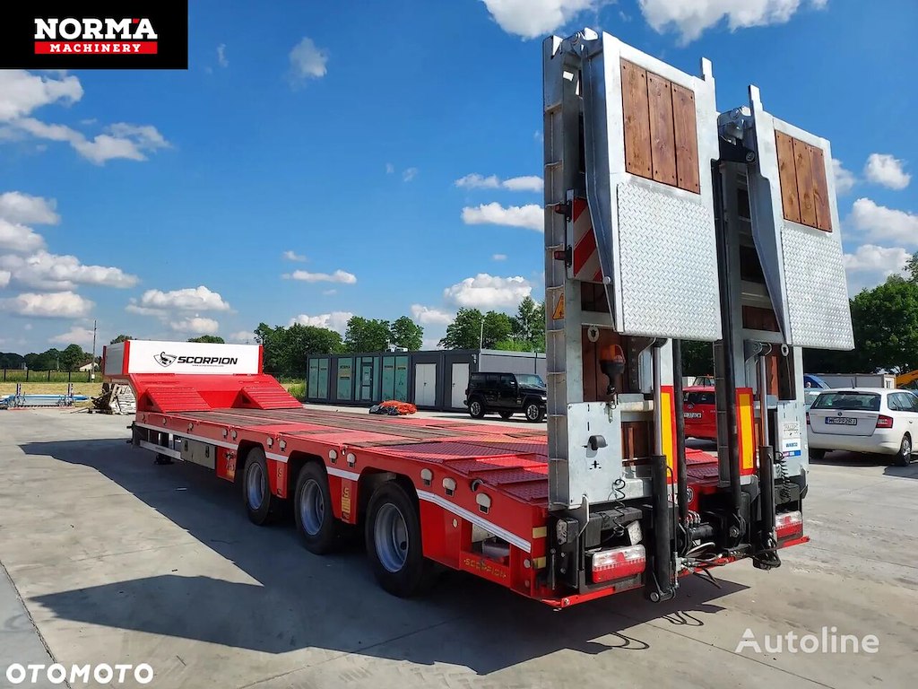 Nova Scorpion Trailer HKM3 poluprikolica sa niskom platformom