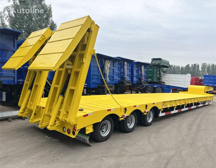 Nova Titan Low Loader Truck for Sale with Folding Ramp - Z poluprikolica sa niskom platformom