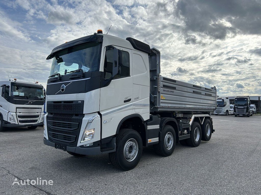 Novi Volvo FH500 Meiller Gesteinskipper, Bordmatic, E6, I-Shift, Retarder, kiper