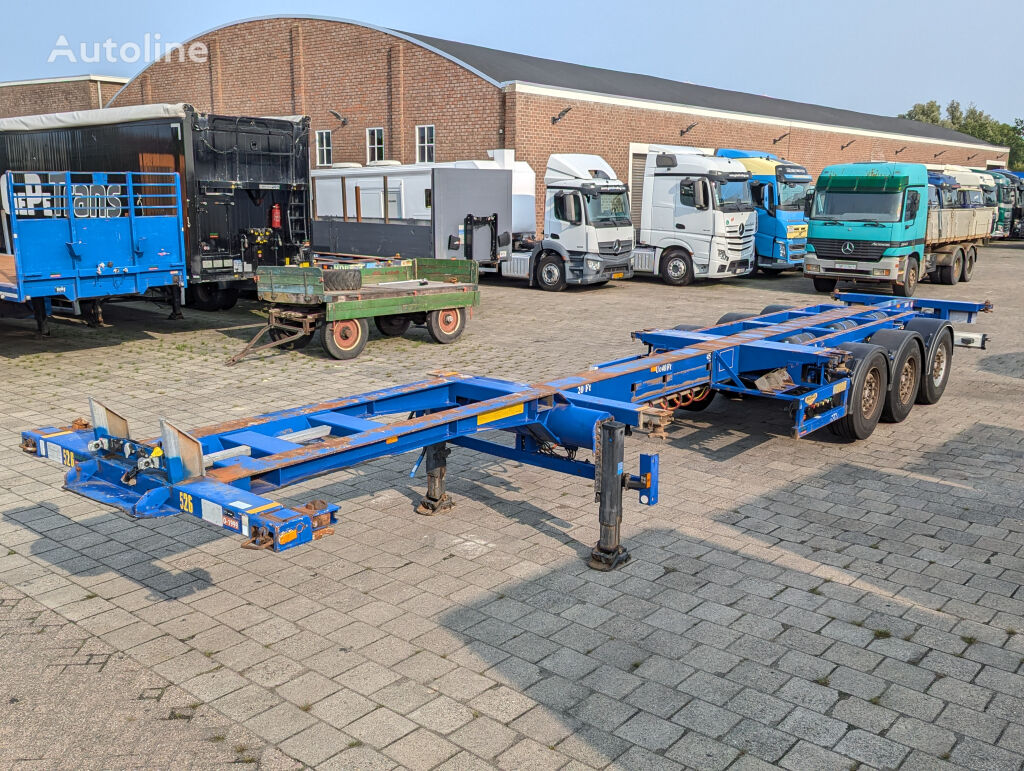 Broshuis MFCC 3-Assen SAF - DiscBrakes - Lift axle - Not Sliding at the m poluprikolica za prevoz kontejnera