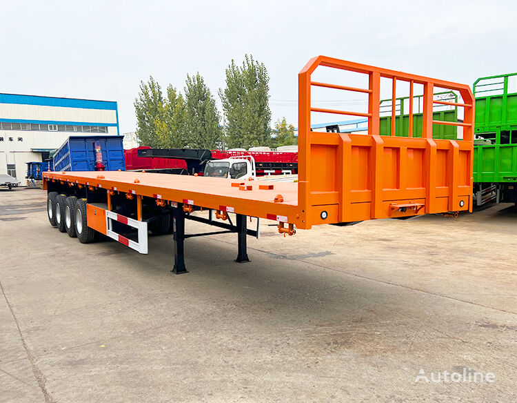 Nova TITAN 4 Axle Front Wall Flatbed Trailer for Sale - W poluprikolica platforma