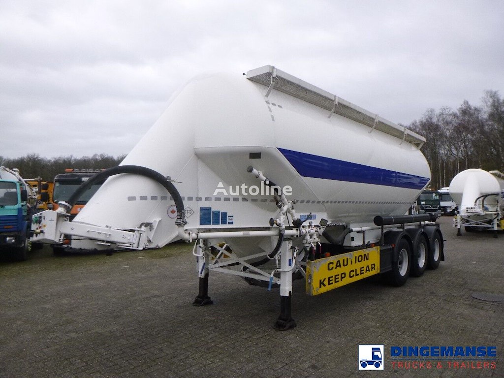 Feldbinder Powder tank alu 36 m3 / 1 comp cisterna za prevoz cementa