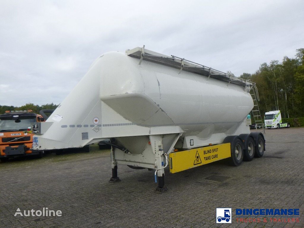 Feldbinder Powder tank alu 40 m3 / 1 comp cisterna za prevoz cementa