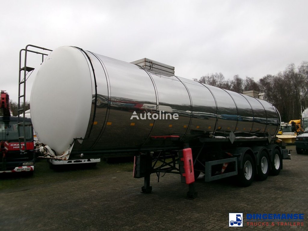 Tank Metalovouga Bitumen / heavy oil inox 26.9 m3 / 1 comp cisterna za bitumen