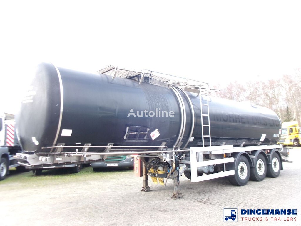 Crossland Bitumen tank inox 33 m3 / 1 comp + compressor + steam heating cisterna za bitumen