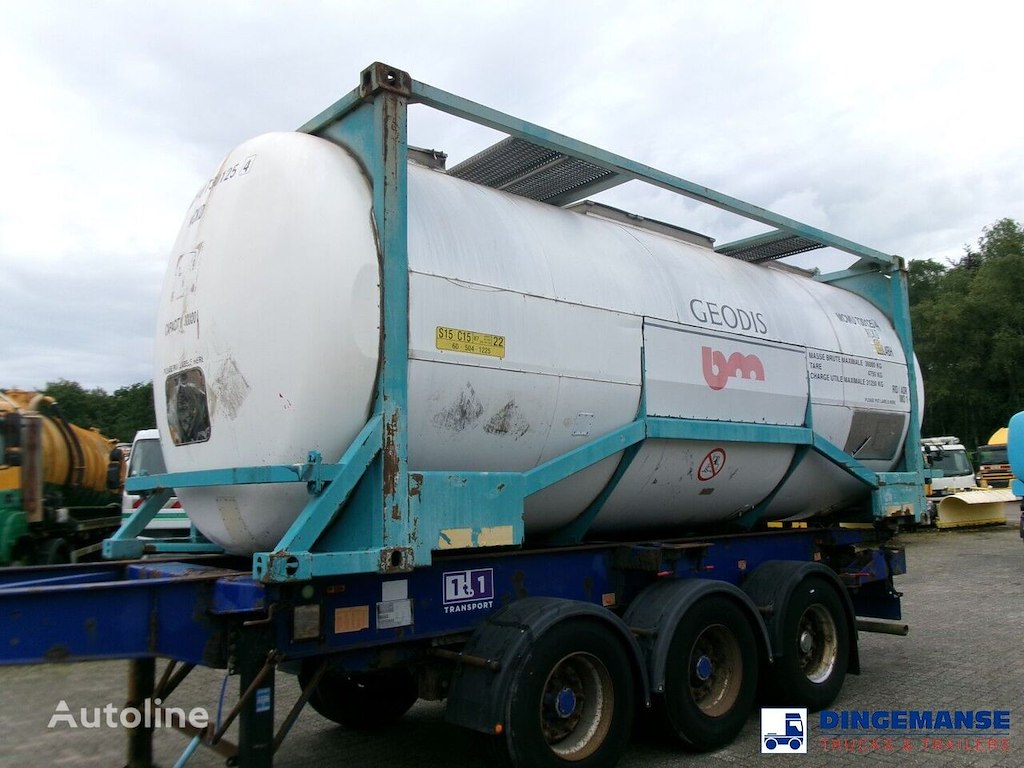 BSLT Chemical tank container inox L4BH / 20 ft / 30 m3 / IMO 1 cisterna za prevoz hemikalija