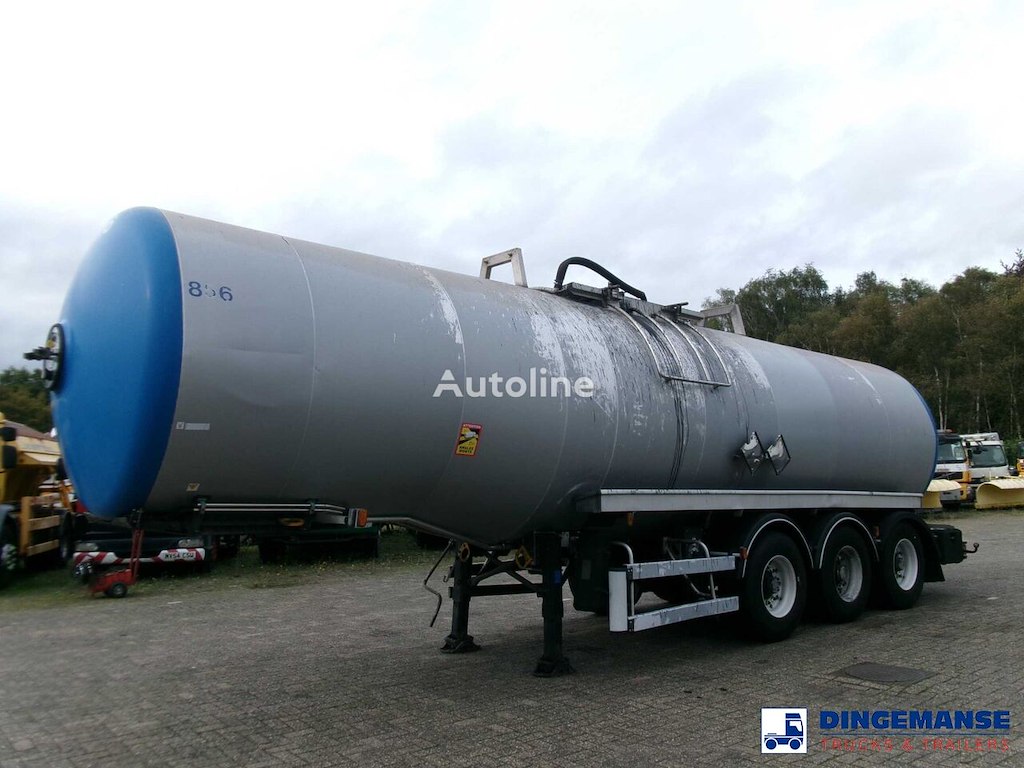 Magyar Bitumen tank inox 32 m3 / 1 comp cisterna za bitumen