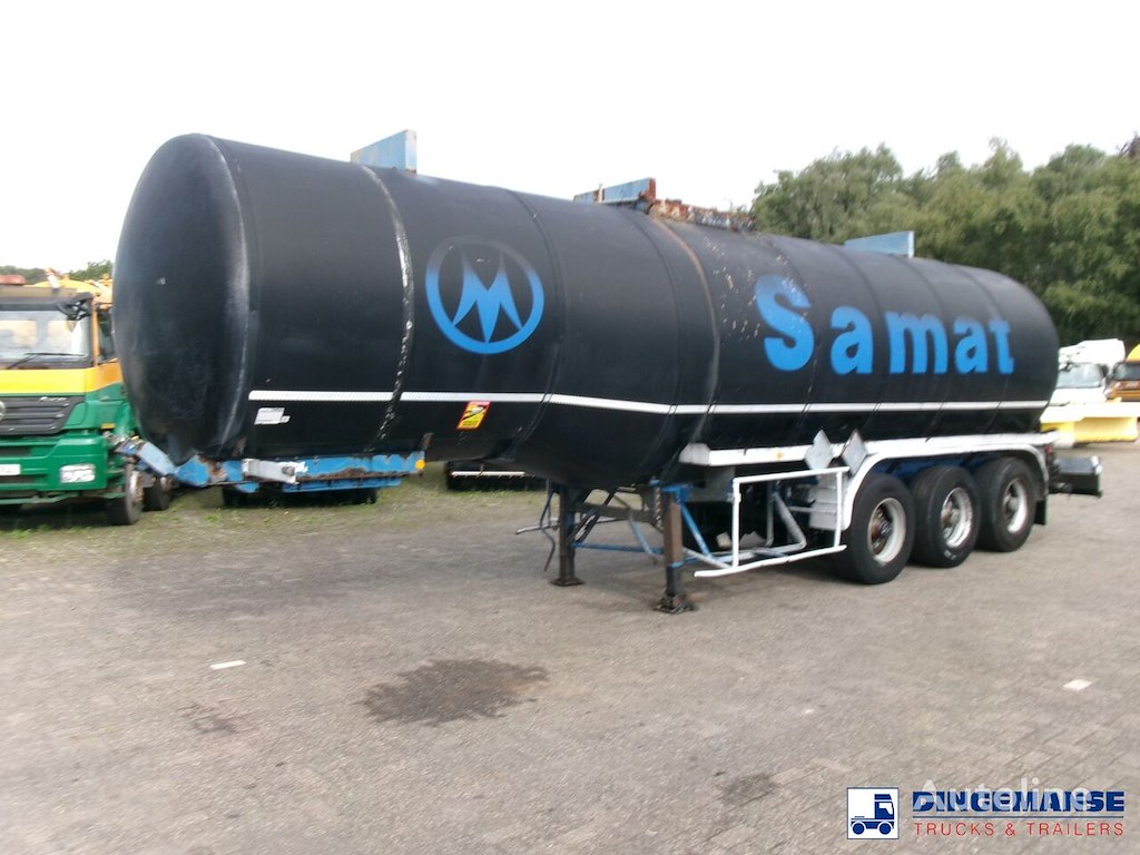 Fruehauf Bitumen tank inox 31 m3 / 1 comp + mixer & engine cisterna za bitumen