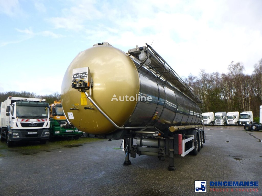 Van Hool Chemical tank inox 30 m3 / 1 comp ADR 12/03/2024 cisterna za prevoz hemikalija