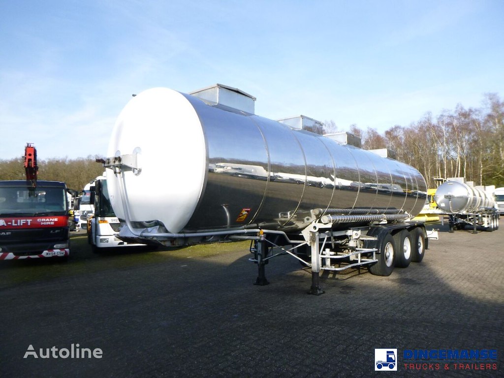 BSL Bitumen tank inox L4BH 30.8 m3 / 1 comp cisterna za bitumen