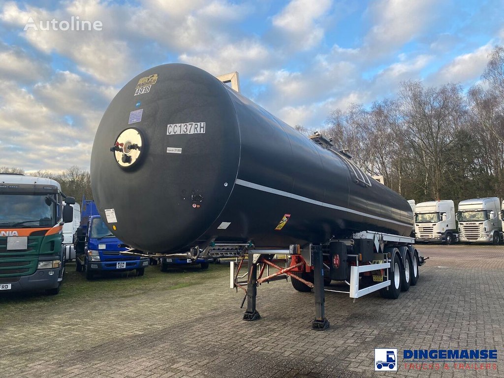 Magyar Bitumen tank inox 31 m3 / 1 comp + mixer / ADR 26/07/24 cisterna za bitumen