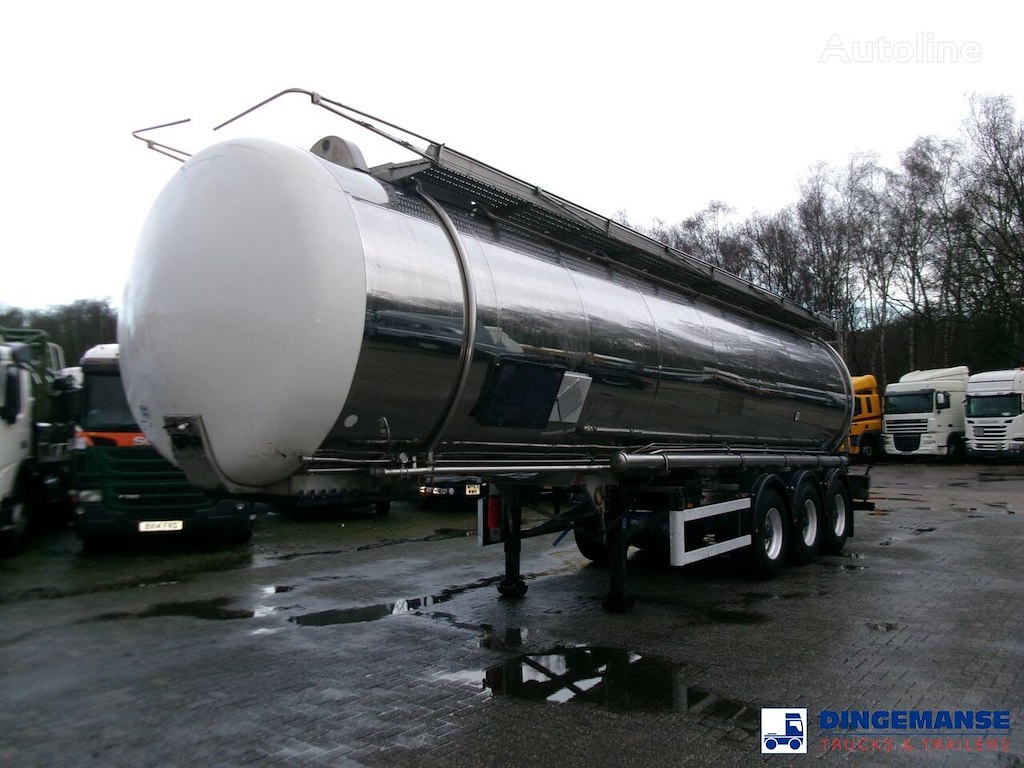 Indox Chemical tank inox L4BH 33.5 m3 / 1 comp cisterna za prevoz hemikalija