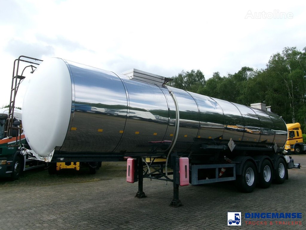 Tank Metalovouga Bitumen / heavy oil inox 29 m3 / 1 comp cisterna za bitumen