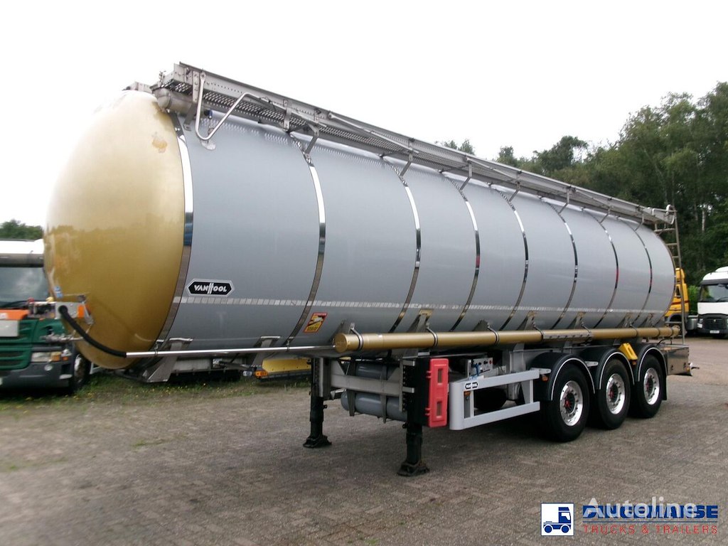 Van Hool Chemical tank inox 37.5 m3 / 1 comp L4BH ADR 03-06-2025 cisterna za prevoz hemikalija