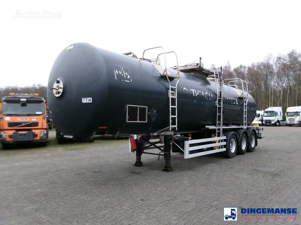 Magyar Chemical tank inox 37.4 m3 / 1 comp / ADR 30/11/2023 cisterna za prevoz hemikalija