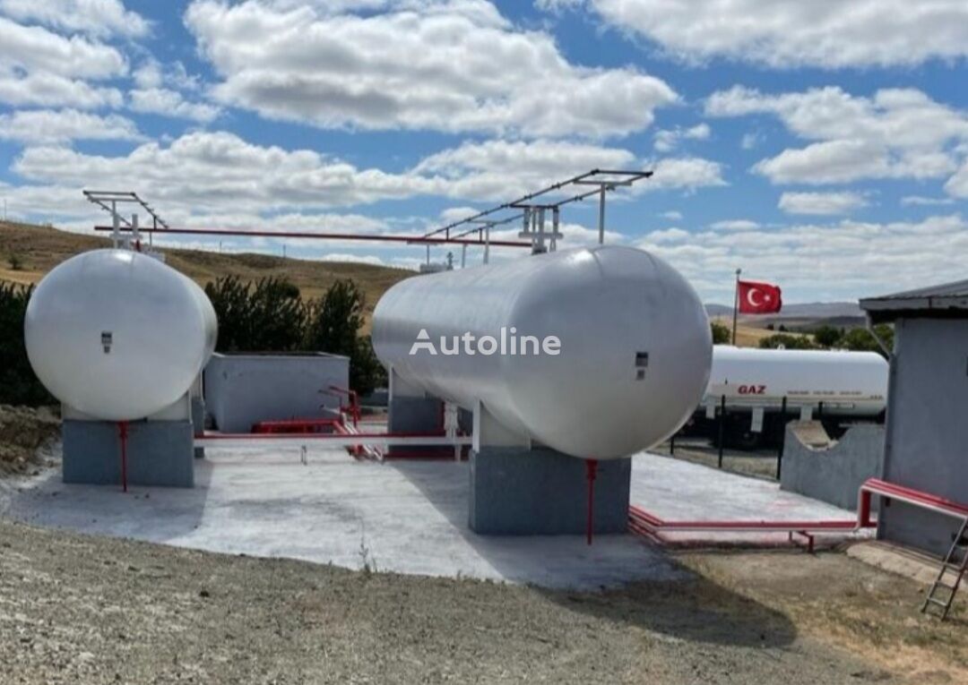 2x 115 m3 and 70 m3 LPG gas storage tank cisterna za gas