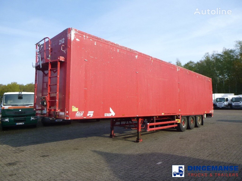 Stas Walking floor trailer alu 90 m3 poluprikolica sa pokretnim podom