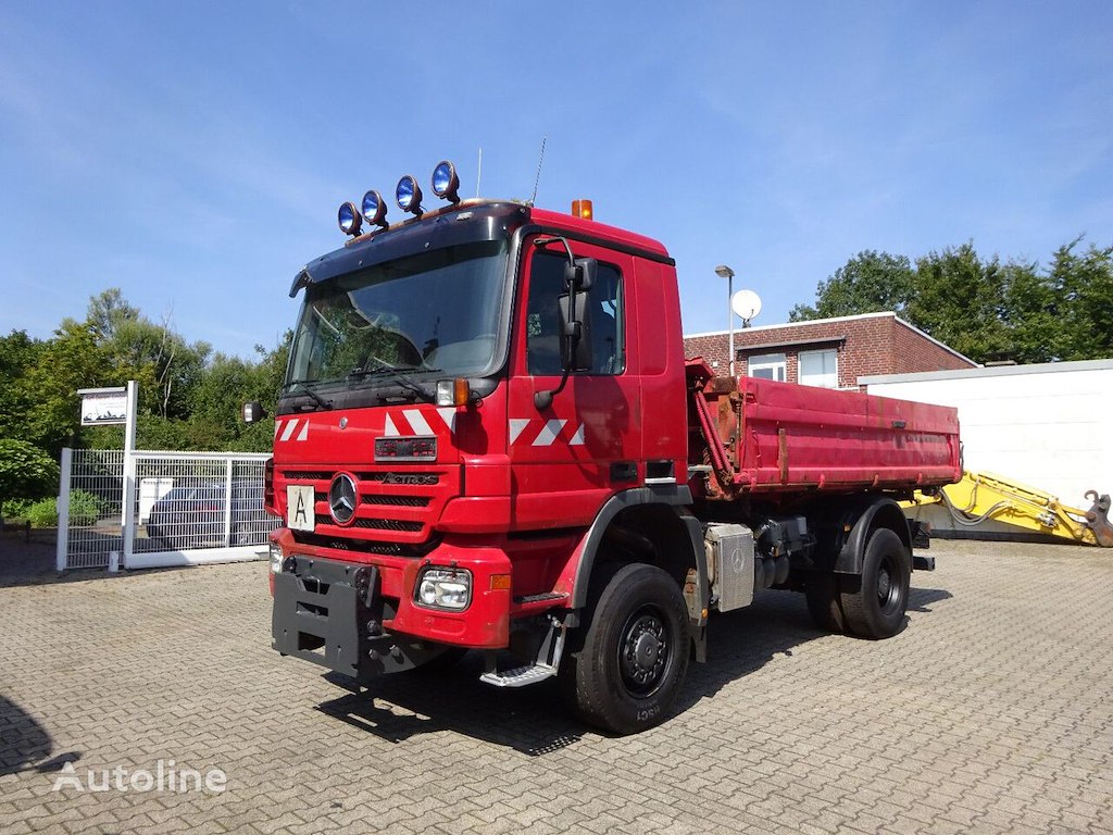 Mercedes-Benz 1832 Actros MEILLER 3Skipper4x4 mit Schneeplatte kiper