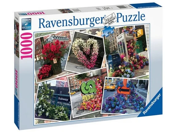 Ravensburger puzzle (slagalice) - NYC cveće